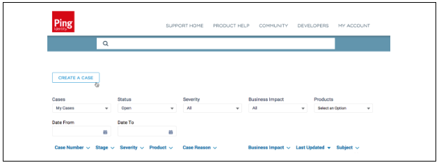 Support Portal - Case Management