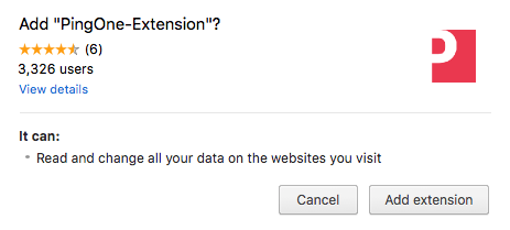 How to install the PingOne for Enterprise browser extension - New Dock