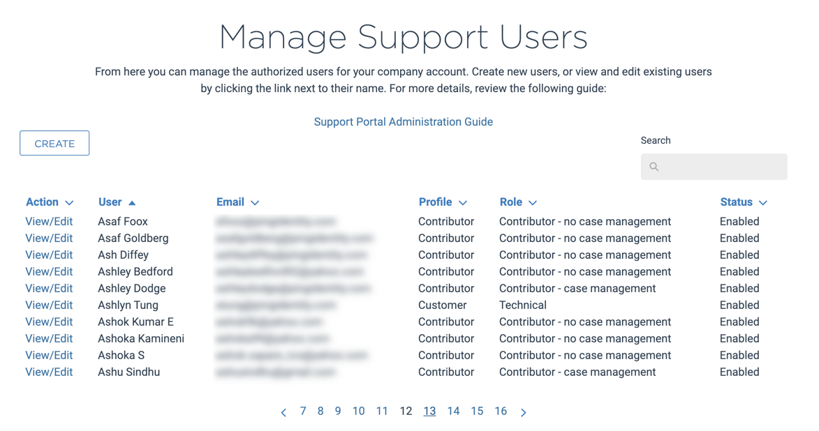 Support Portal Administration Guide