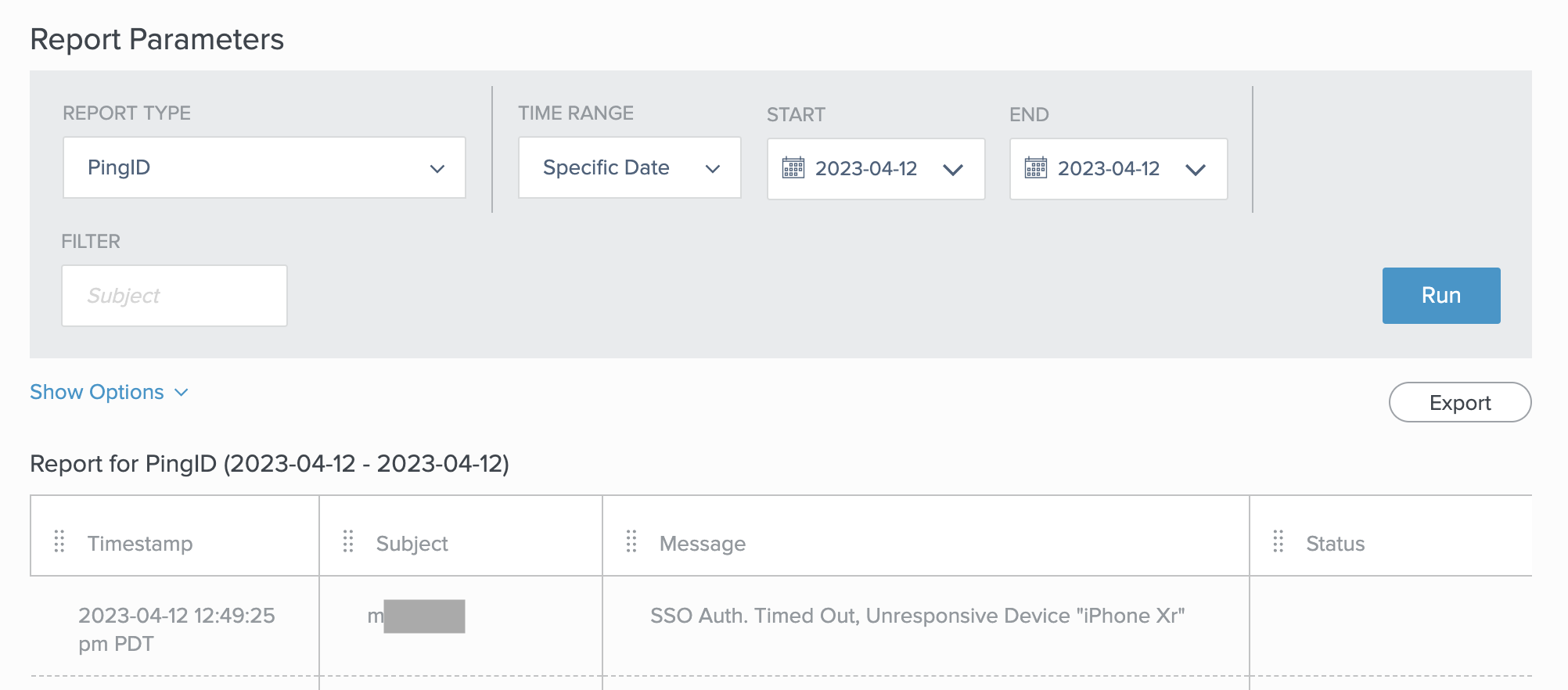 Ping Identity Support
