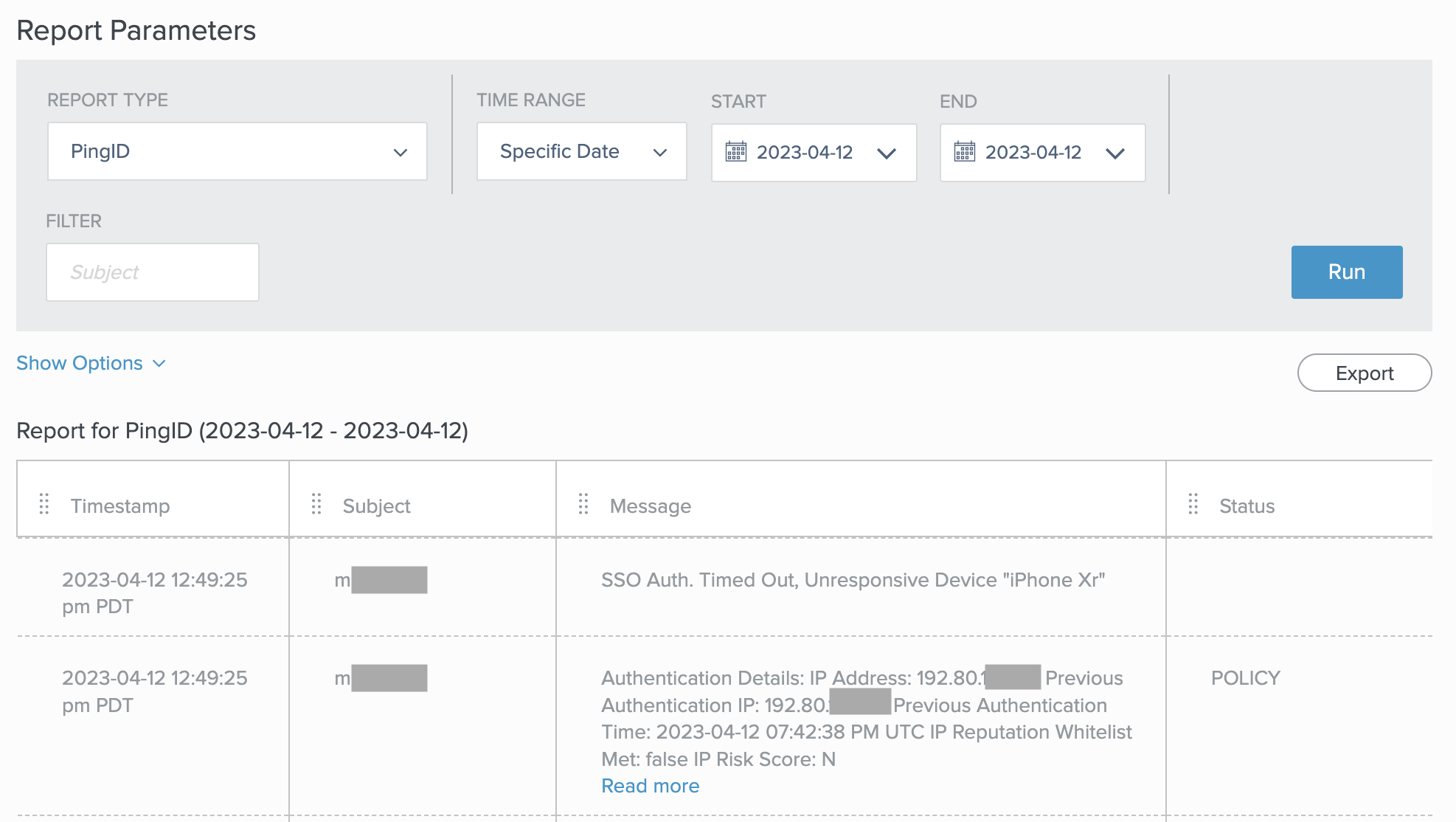 Ping Identity Support