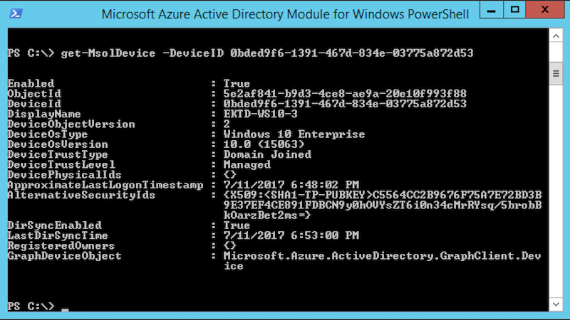 Automatic Azure AD device registration for Windows 10 devices