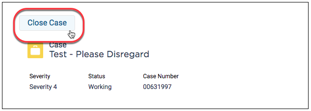 Support Portal - Case Management