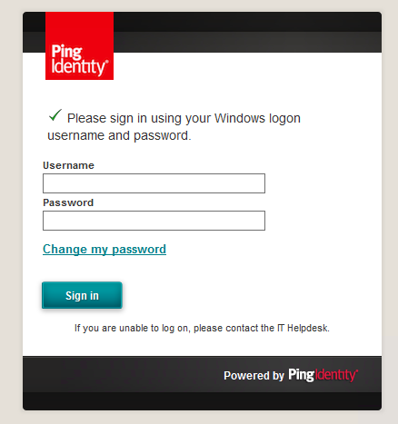 Ping Identity Support