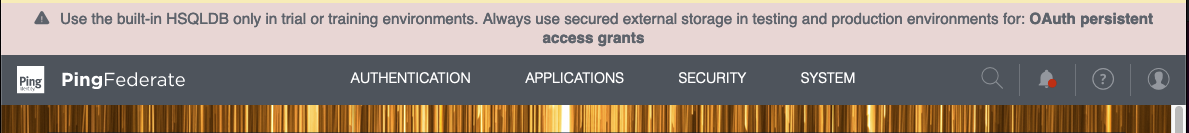 Hypersonic Database Usage with PingFederate