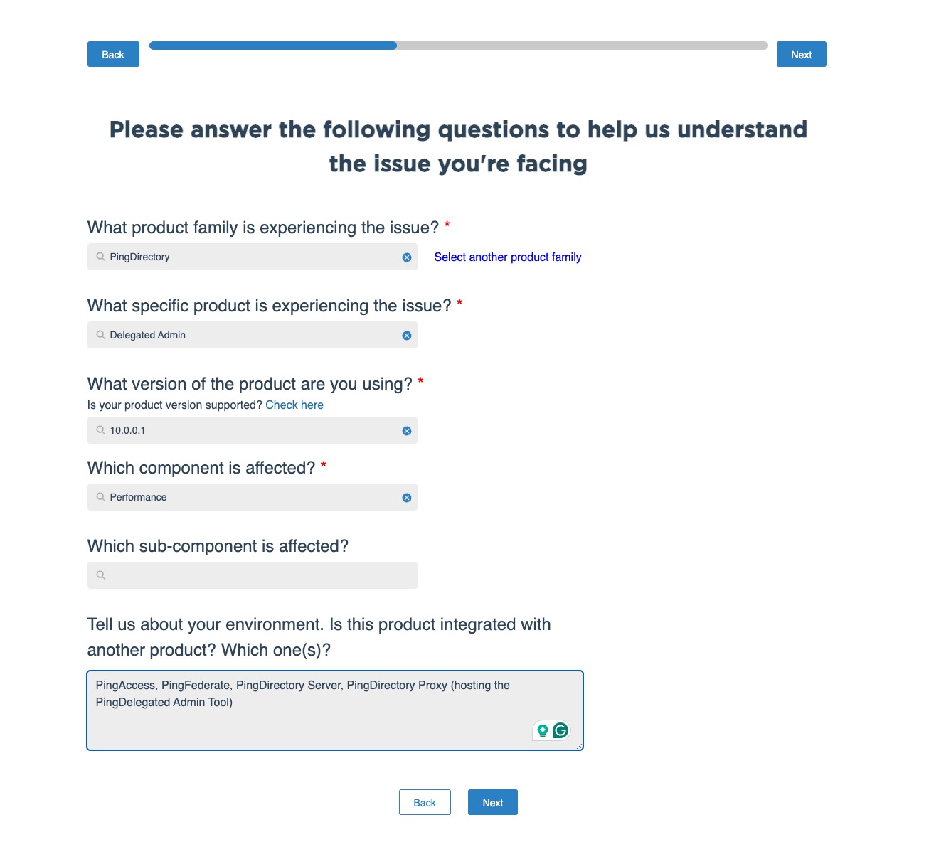 Support Portal - Case Management