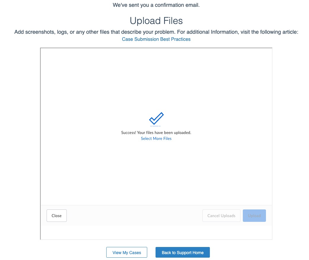 Support Portal - Case Management - Partners
