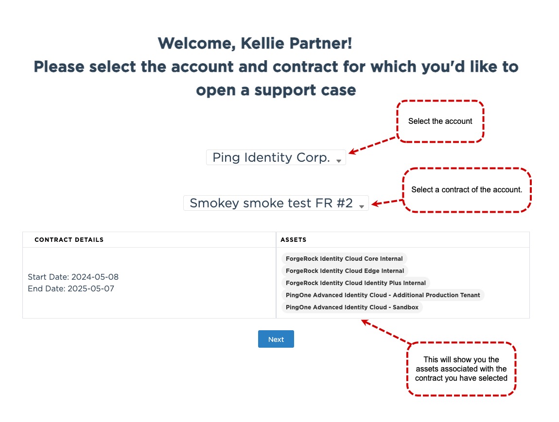 Support Portal - Case Management - Partners