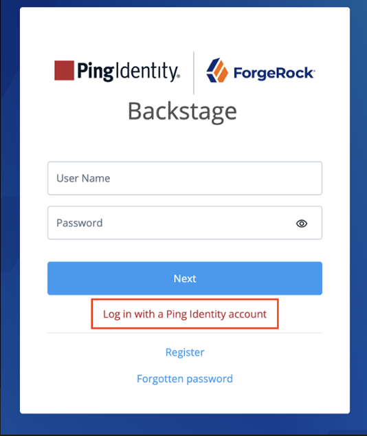 Ping Identity Support