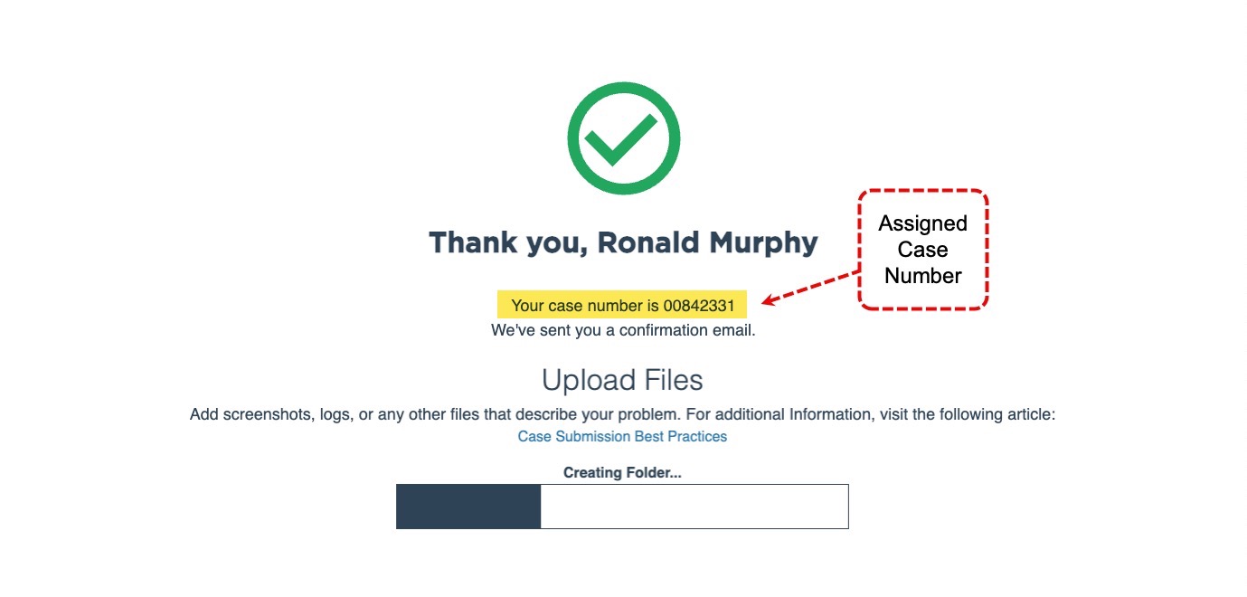 Support Portal - Case Management - Partners